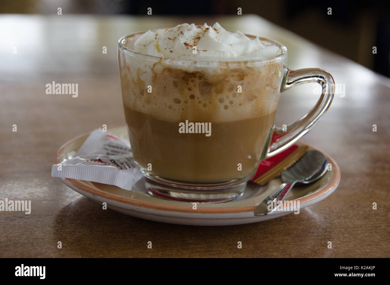 Hot coffee and cream hi-res stock photography and images - Alamy