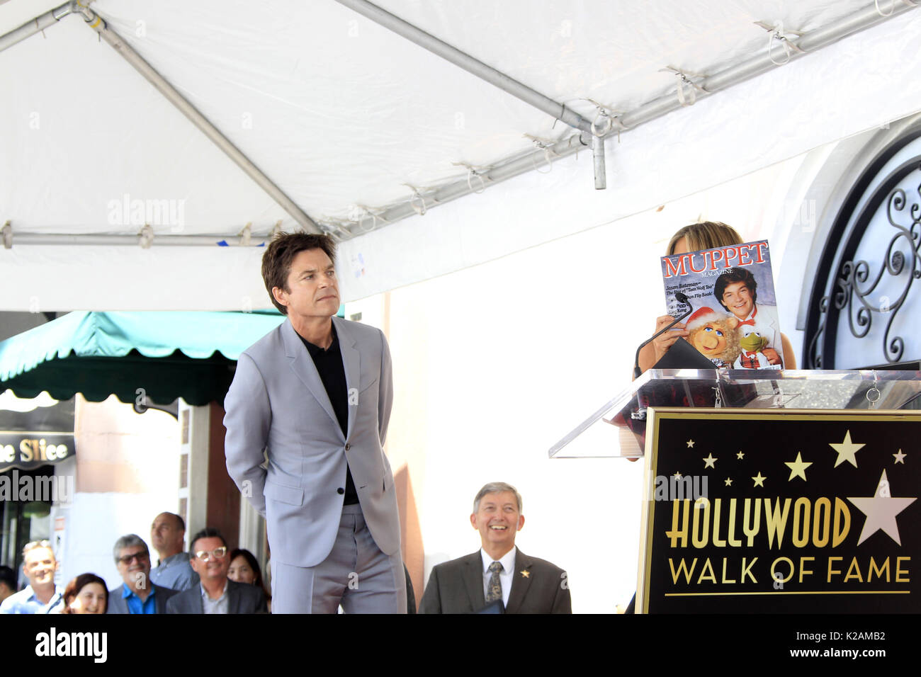 Jason Bateman Hollywood Walk of Fame Star Ceremony on the Hollywood ...