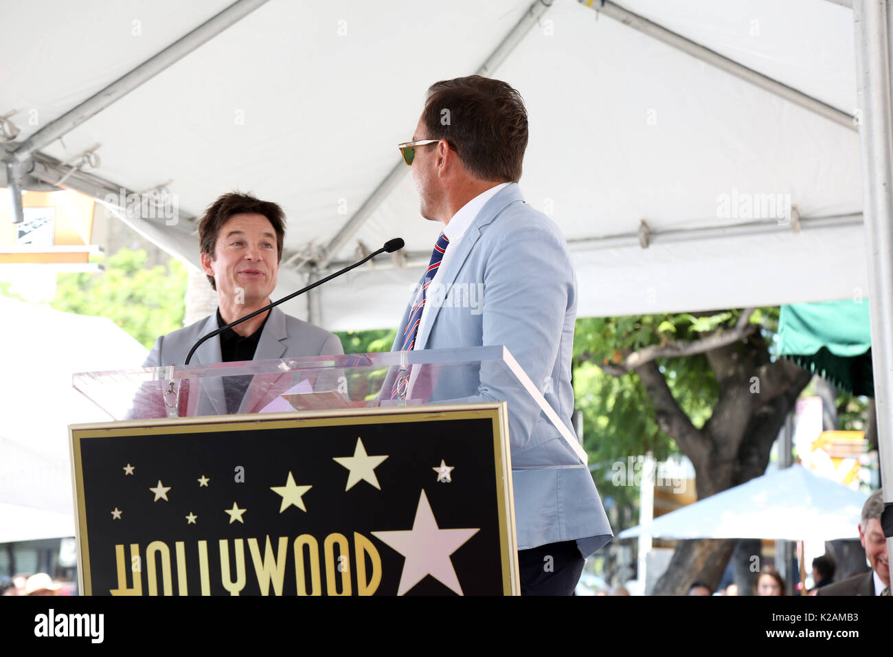Jason Bateman Hollywood Walk of Fame Star Ceremony on the Hollywood ...