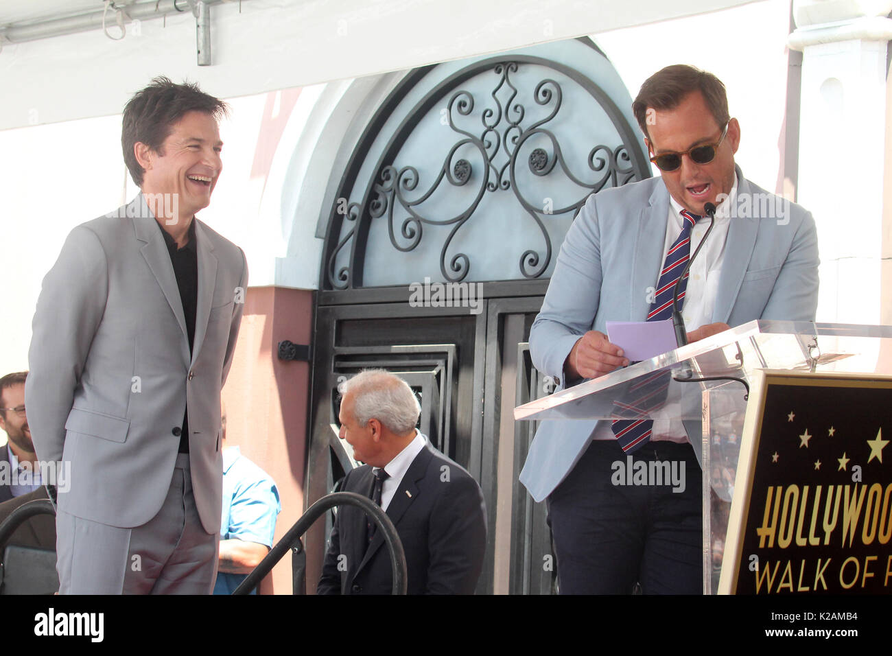 Jason Bateman Hollywood Walk of Fame Star Ceremony on the Hollywood ...
