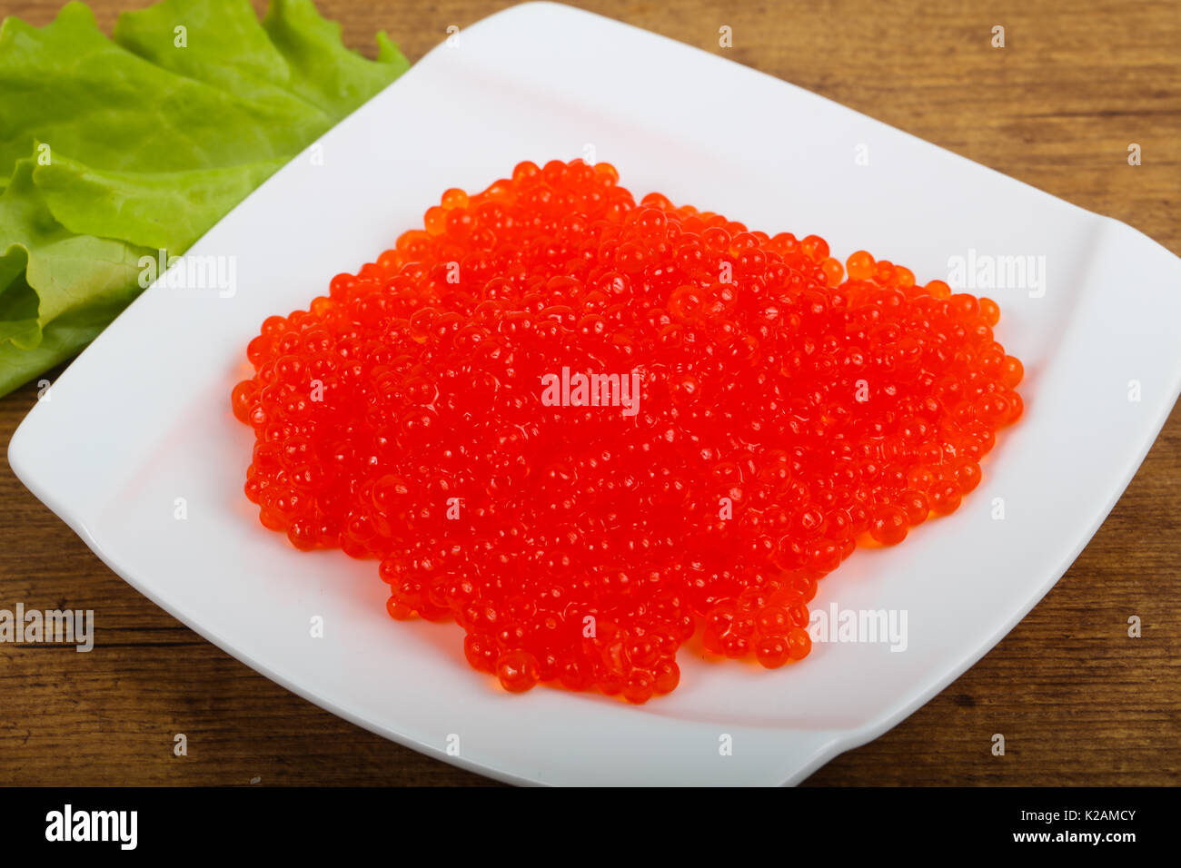 Red caviar in the bowl Stock Photo - Alamy