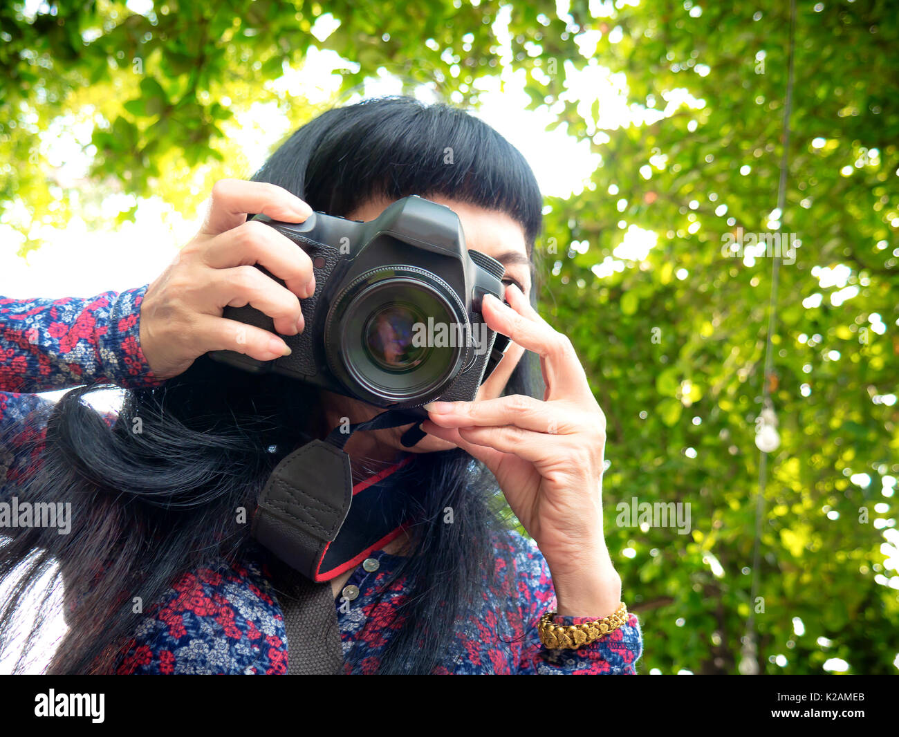 Female Photographer Green High Resolution Stock Photography and Images ...
