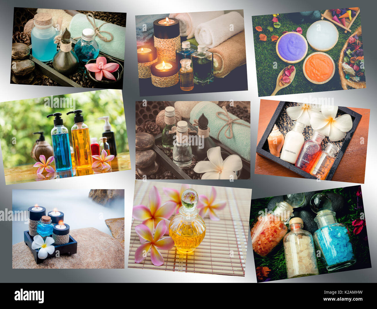 Wellness collage hi-res stock photography and images - Alamy