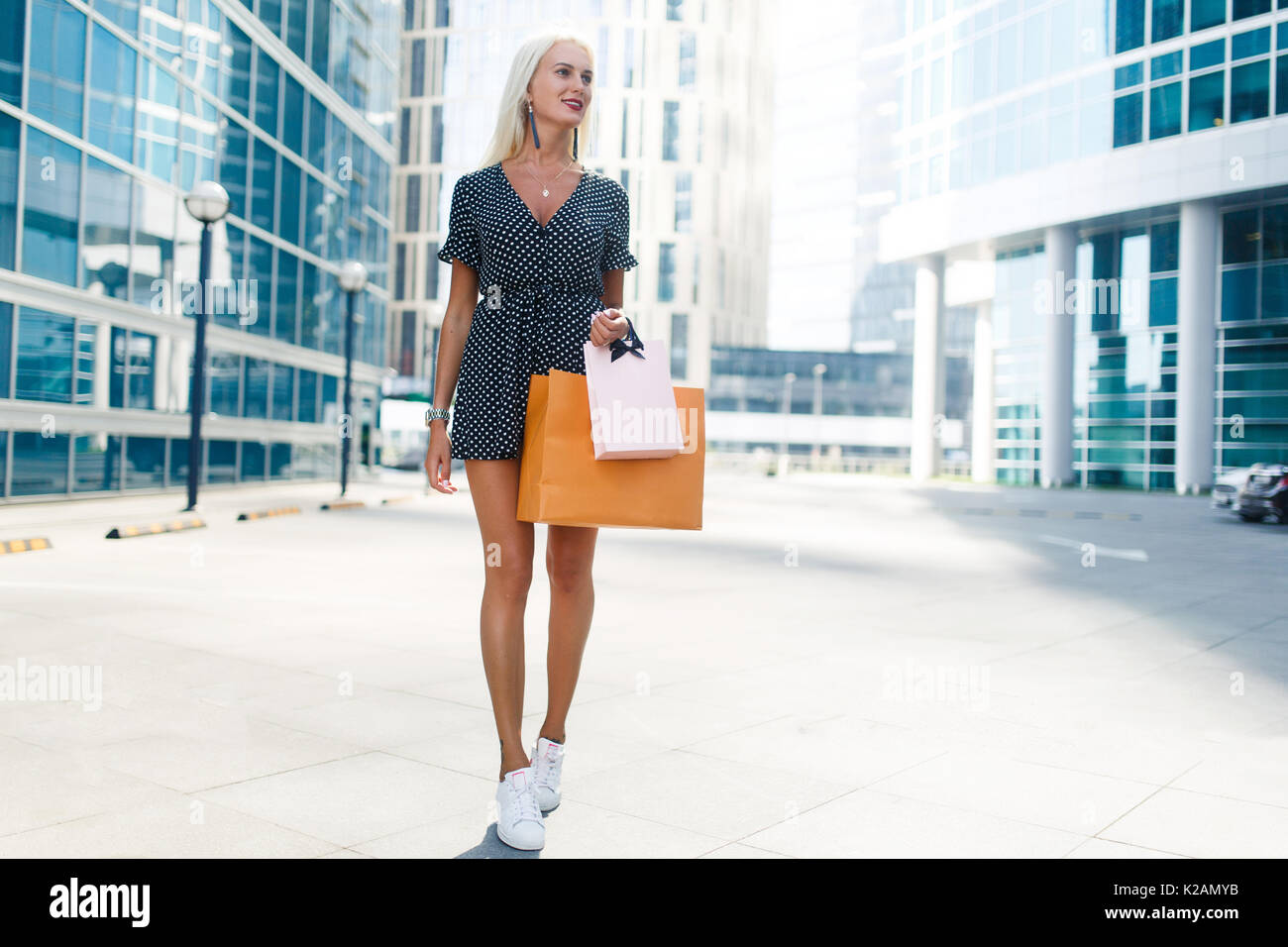 Full-length photo of young model Stock Photo - Alamy