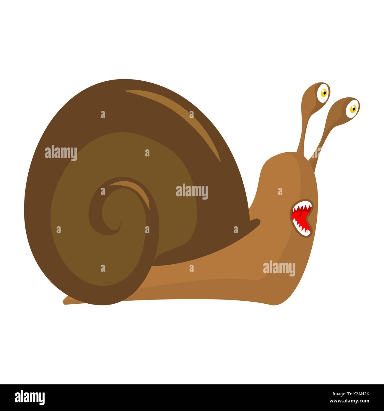 Snail cartoon hi-res stock photography and images - Alamy
