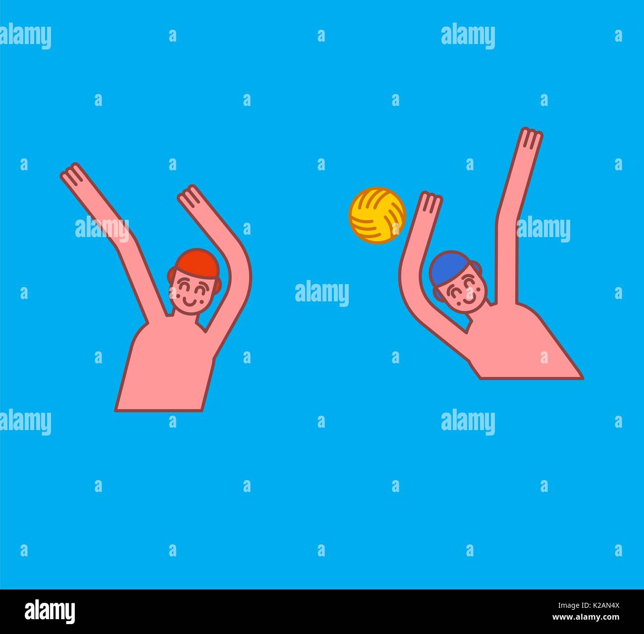 Ball water splash Stock Vector Images - Alamy