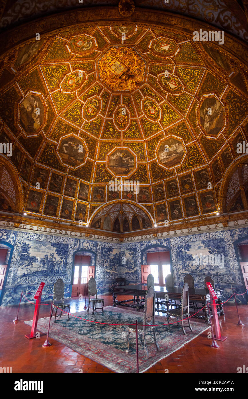 Sintra National Palace in Portugal Stock Photo - Alamy