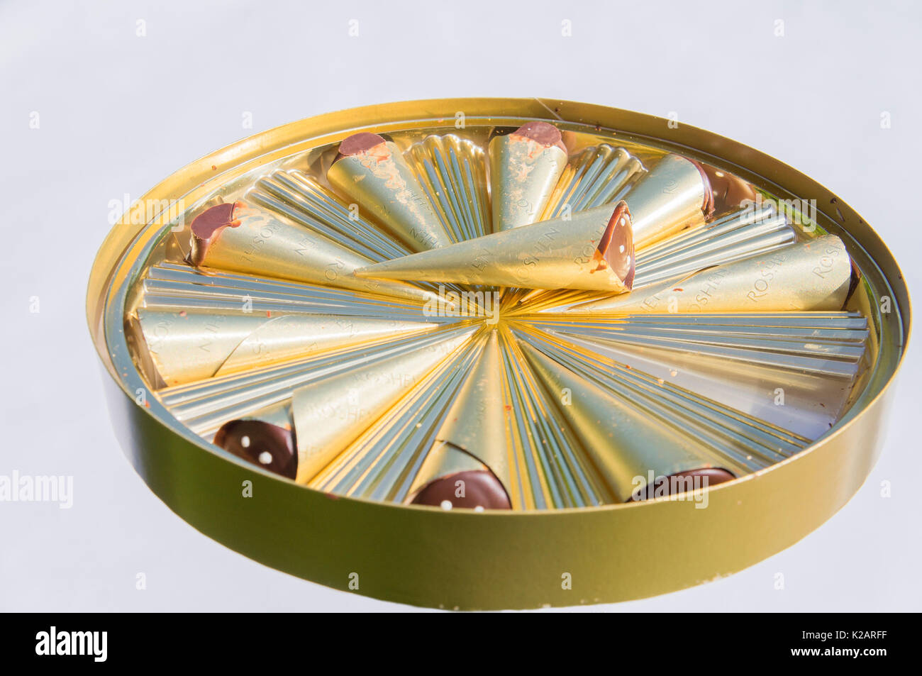 Candy Roshen Strila podilska 250g box Ukraine, sweet box, bonbonniere ...