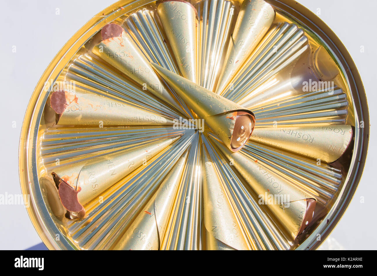 Candy Roshen Strila Podilska 250g Box Ukraine High Resolution Stock ...