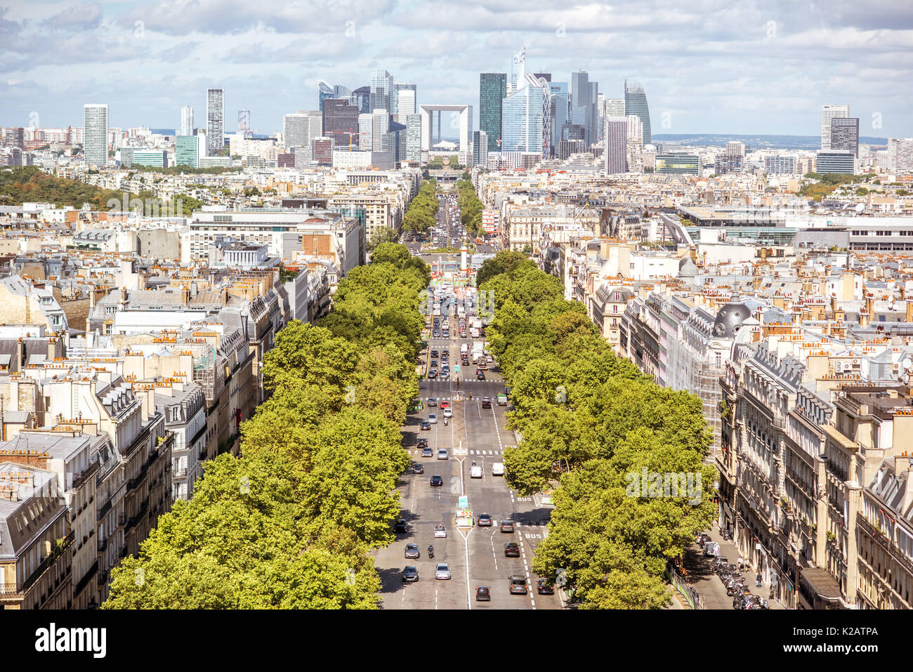 Cityscape view of Paris Stock Photo - Alamy