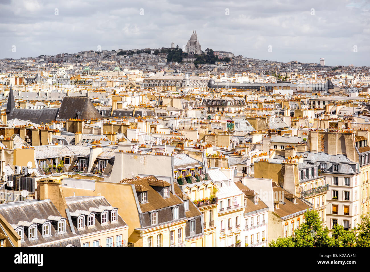Cityscape view of Paris Stock Photo - Alamy