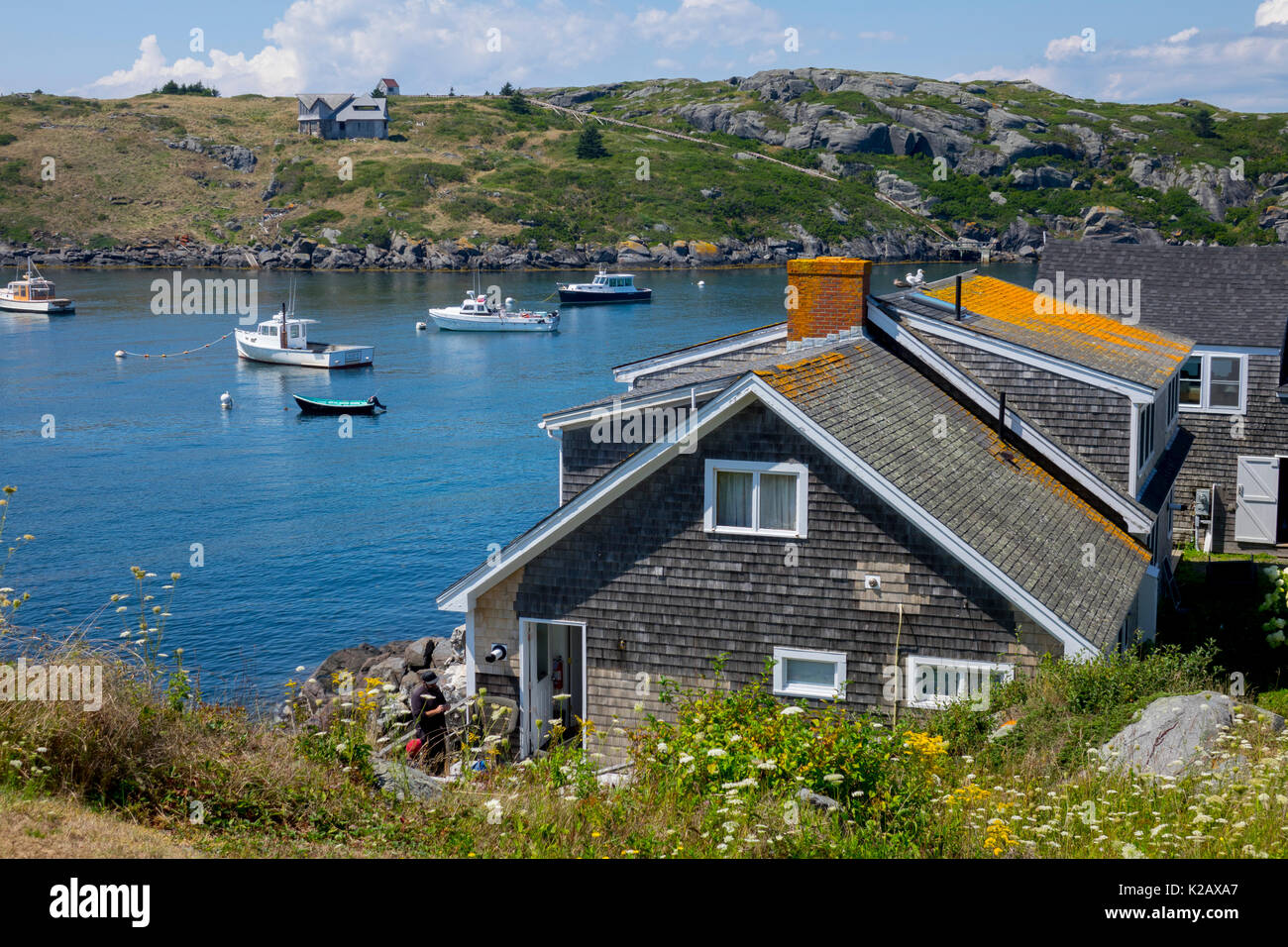 Monhegan hi-res stock photography and images - Alamy