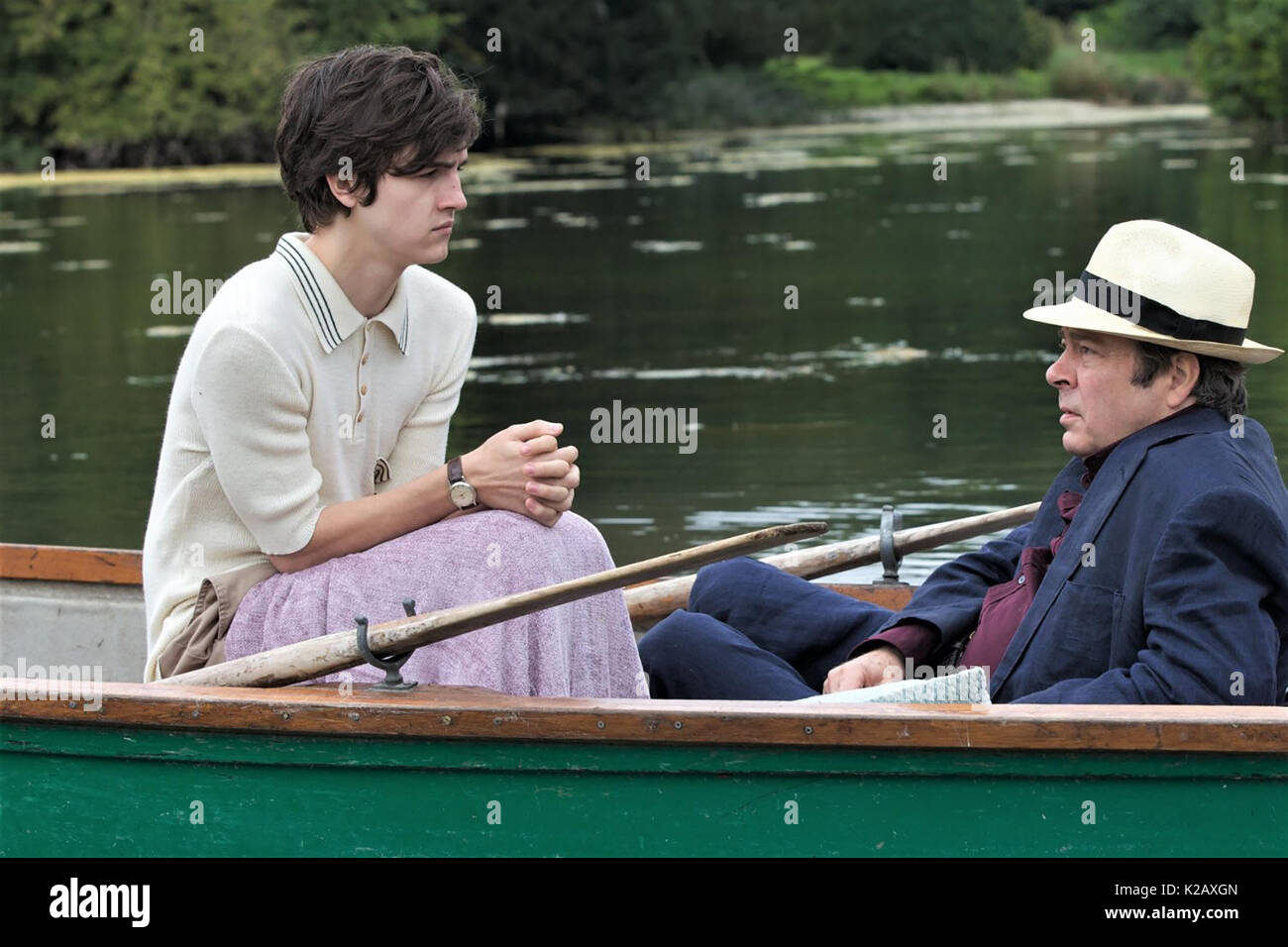 THE HIPPOPOTAMUS, from left, Tommy Knight, Roger Allam, 2017 ...