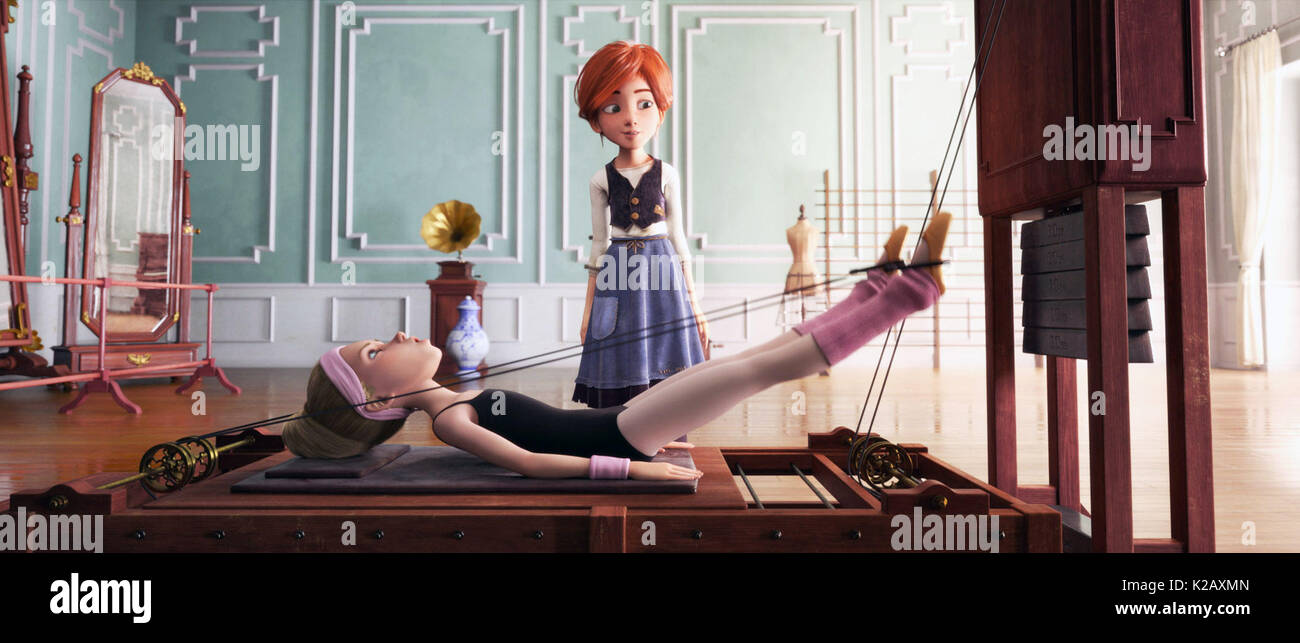 LEAP!, (aka BALLERINA), Felicie (standing, voice: Elle Fanning ...