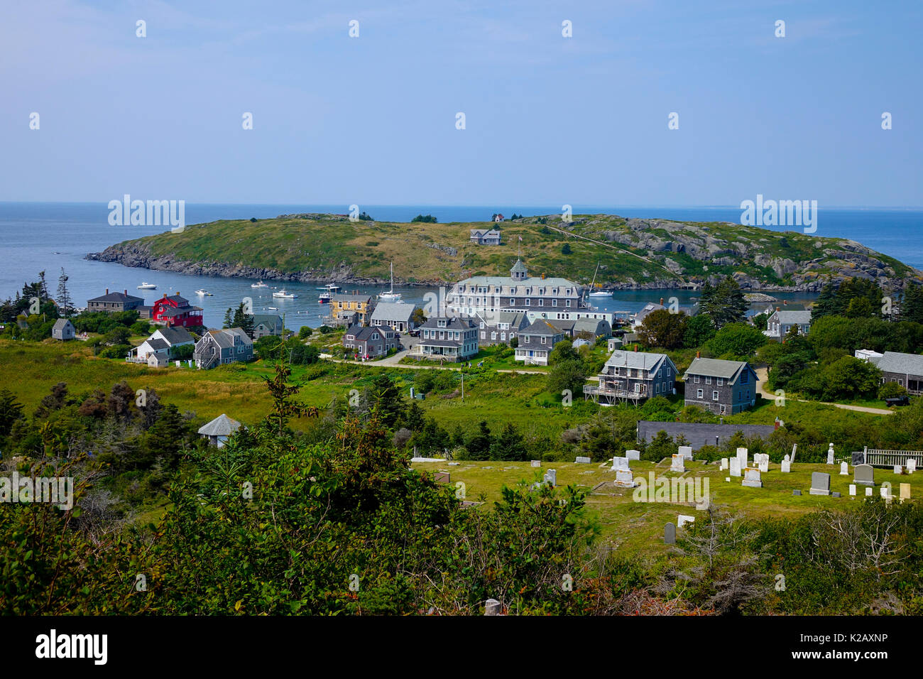 Monhegan island maine hi-res stock photography and images - Alamy