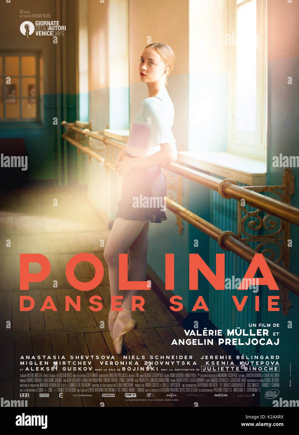POLINA, French poster, Anastasia Shevtsova, 2016. ©Oscilloscope ...