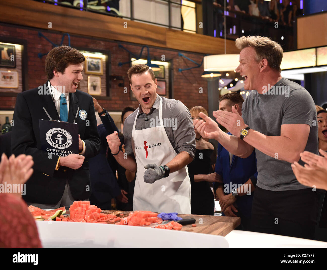 THE F WORD WITH GORDON RAMSAY, (l to r): Michael Furnari (from Guiness ...