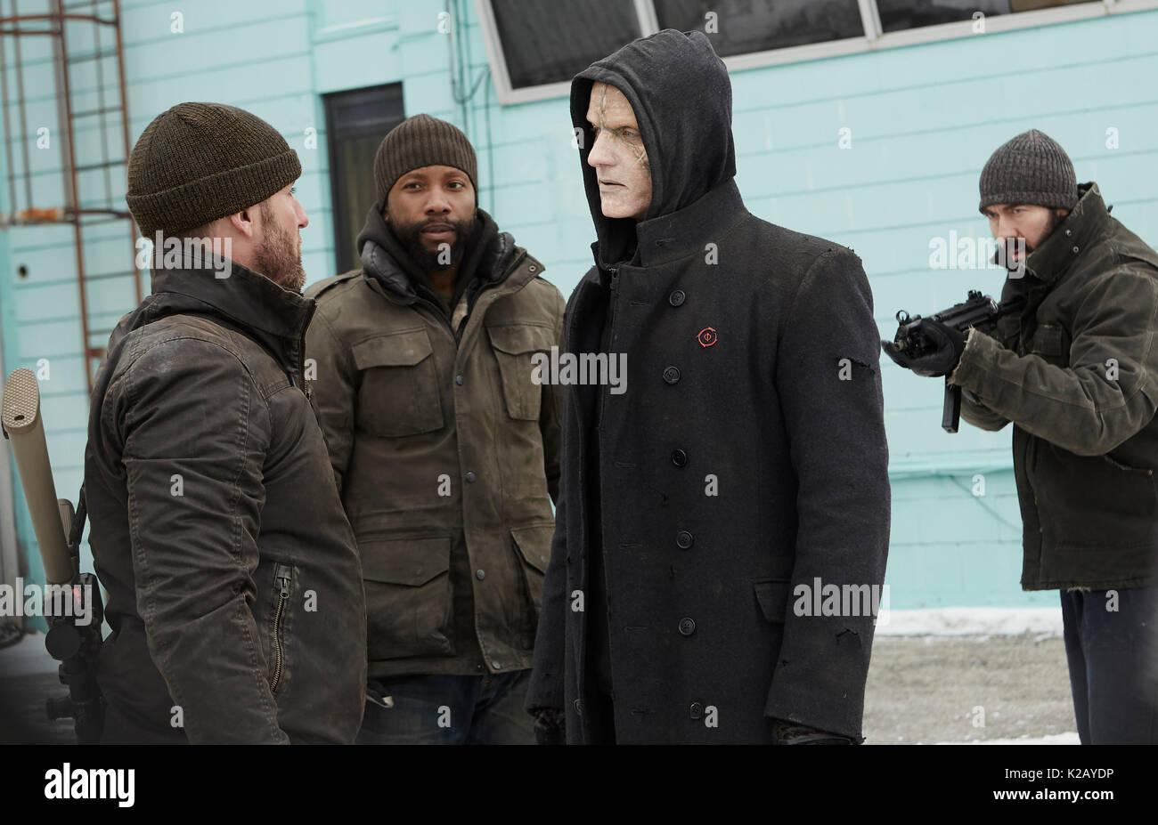THE STRAIN, (from left): Patrick Stevenson, K.C. Collins, Rupert Penry ...