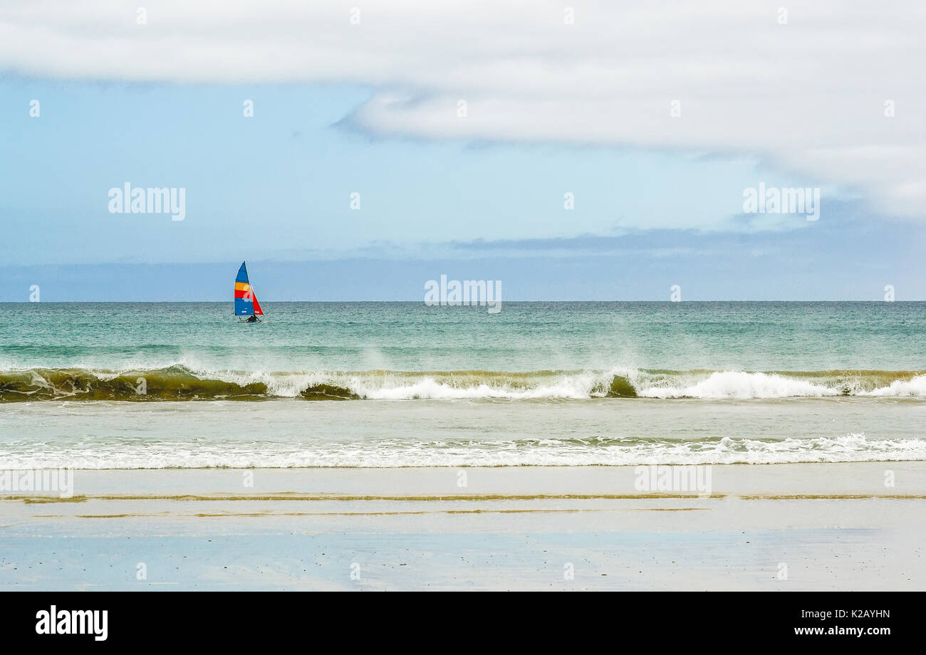 All shades of blue of the Pacific ocean. The Australian coast Stock ...