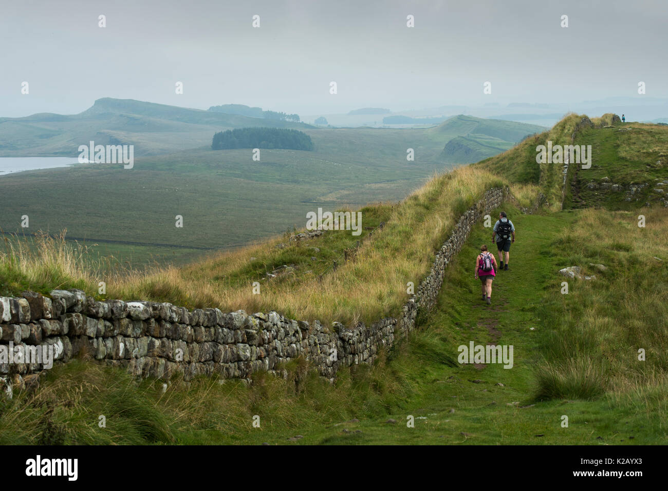 Hadrian's Wall, Northumberland, England. August 2017 Wikipaedia ...