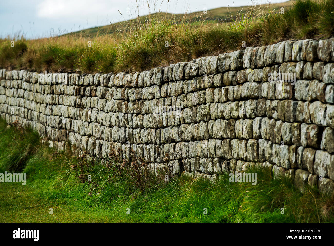 Hadrian's Wall, Northumberland, England. August 2017 Wikipaedia ...