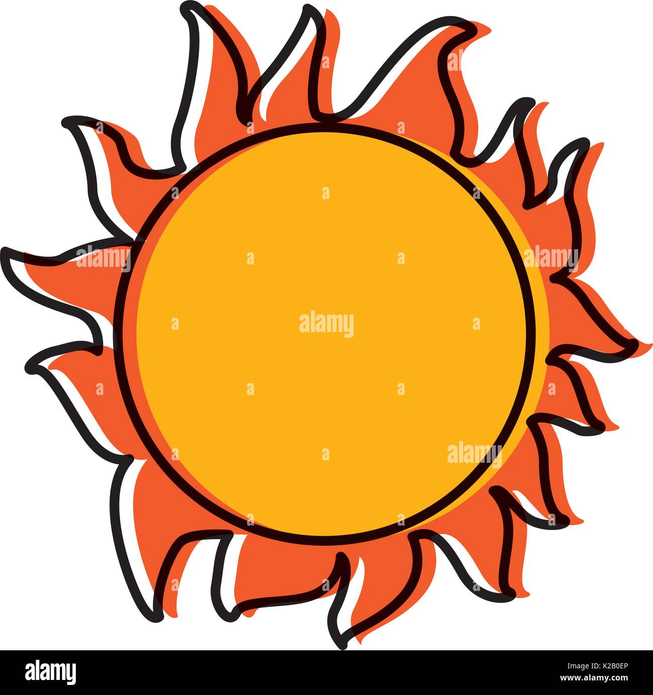 sun in a space cosmic astronomy science Stock Vector Image & Art - Alamy