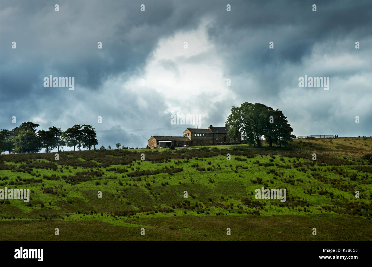 Hadrian's Wall, Northumberland, England. August 2017 Wikipaedia ...