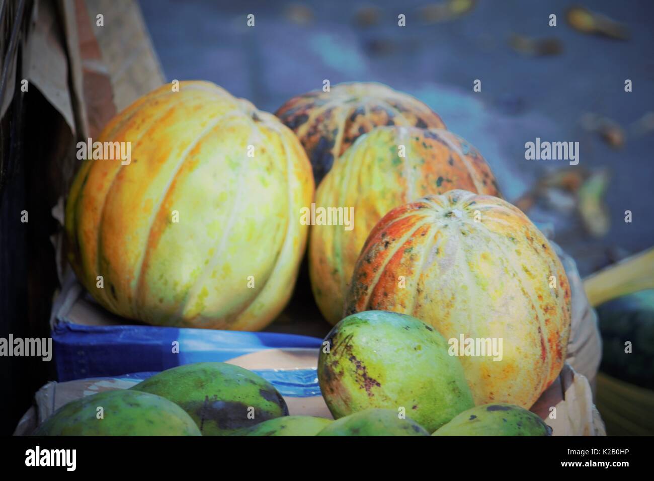 Fruits in the tradisonal market , Malang Indonesia Stock Photo - Alamy