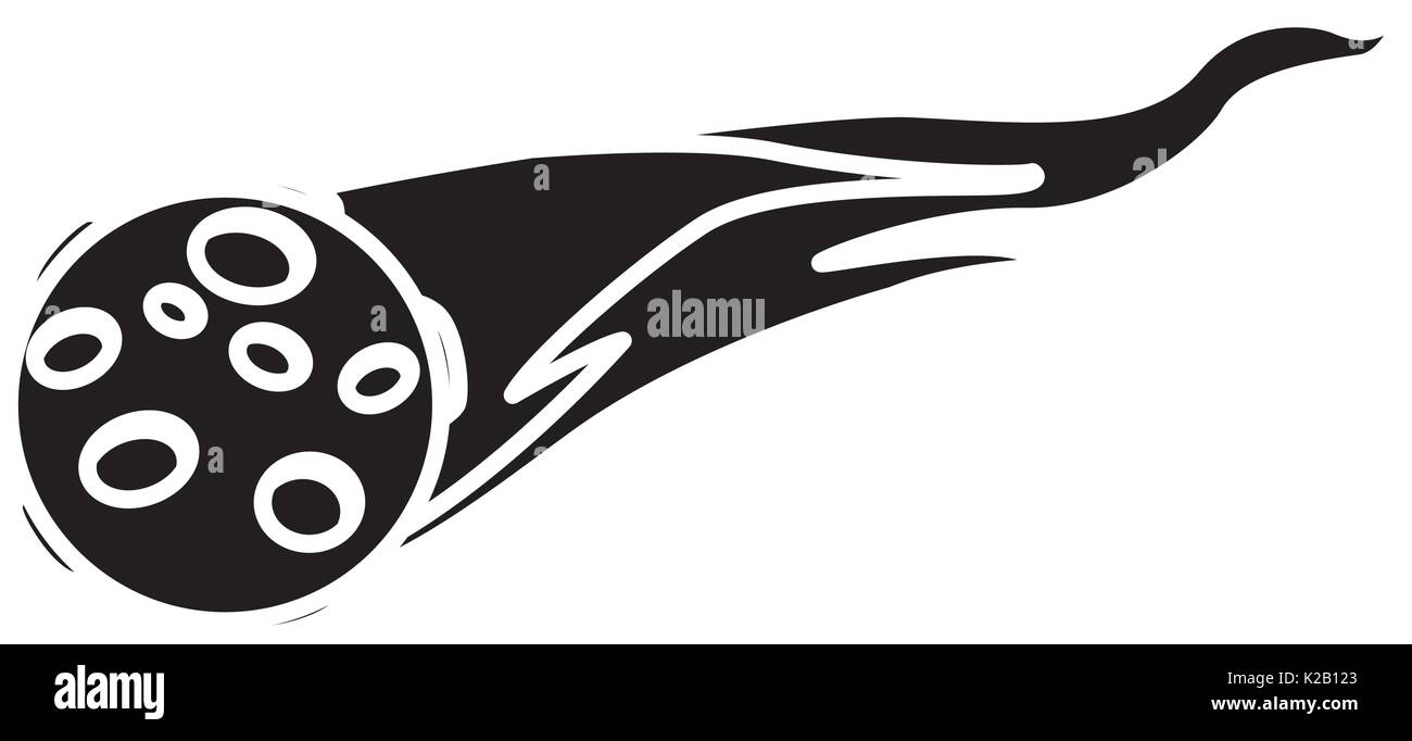 Meteor path Cut Out Stock Images & Pictures - Alamy