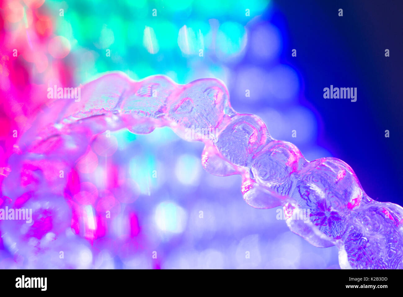 Invisible teeth retainers orthodontic brackets. Plastic modern ...