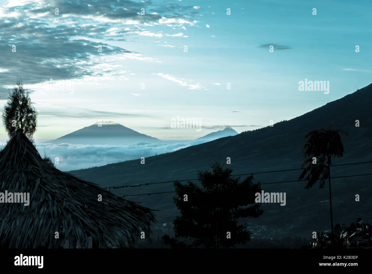 Mountain central java hi-res stock photography and images - Alamy