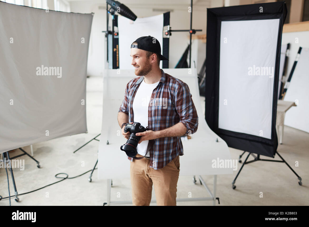 Creative Photographer at Work Stock Photo - Alamy
