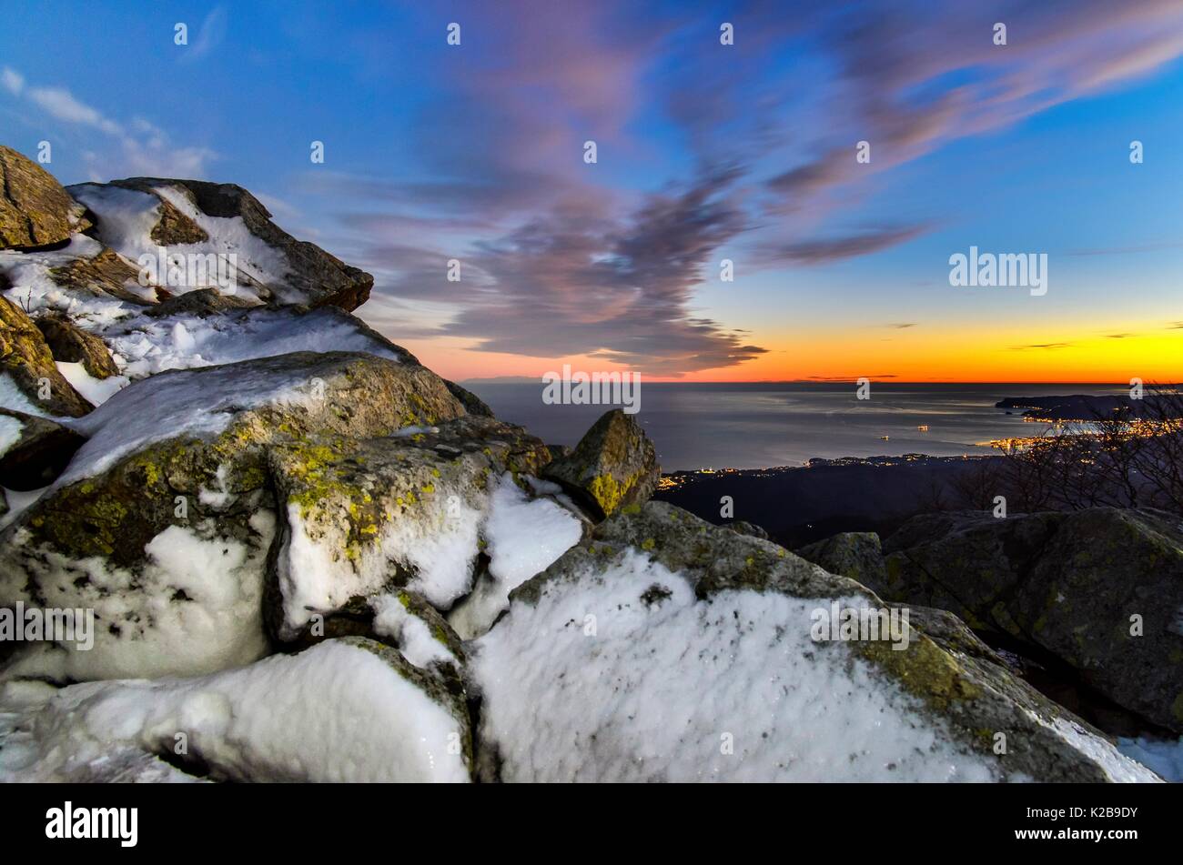 Mountain Beigua, Savona, Liguria, Italy, Europe, UNESCO Global geoparks ...