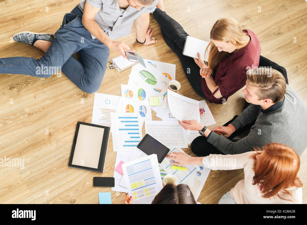 People in the office Stock Photo - Alamy