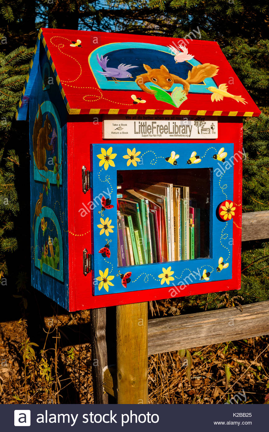 Little Free Library Stock Photos & Little Free Library Stock Images - Alamy