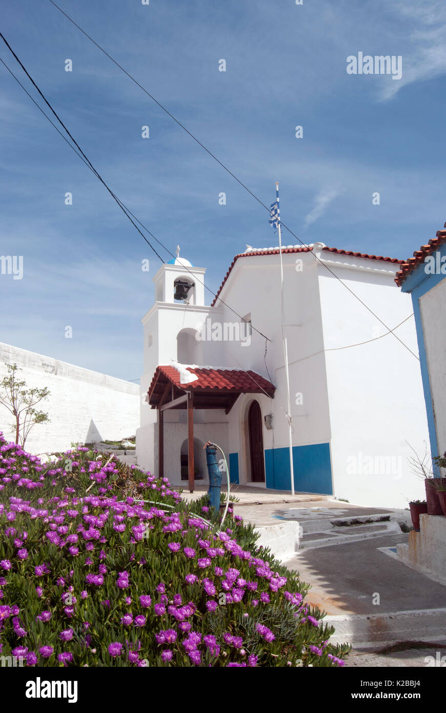 Orthodox church samos aegean hi-res stock photography and images - Alamy