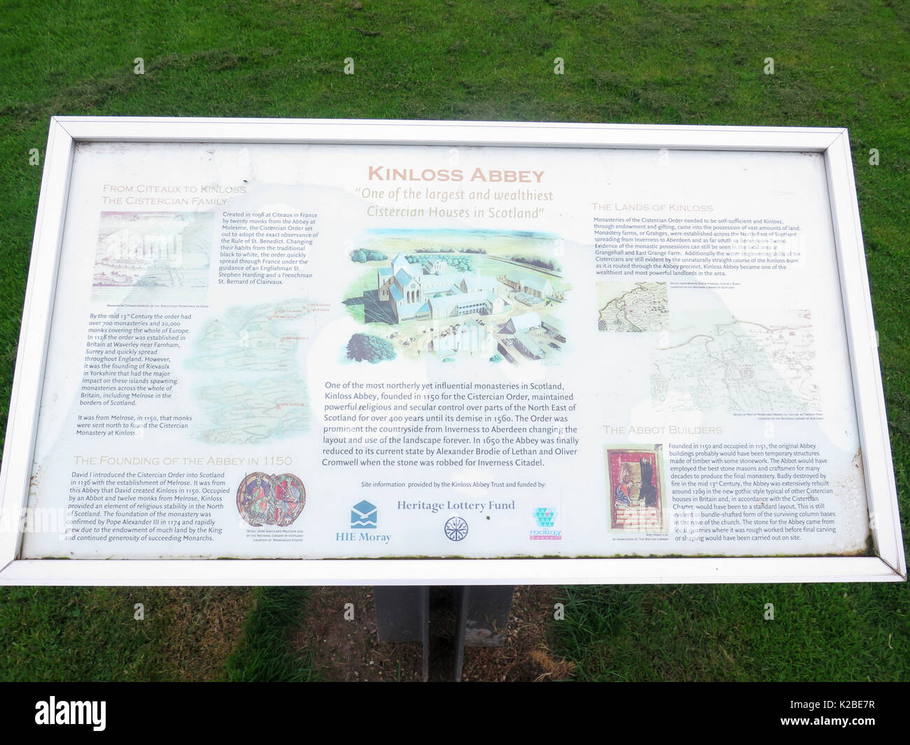 Kinloss abbey hi-res stock photography and images - Alamy