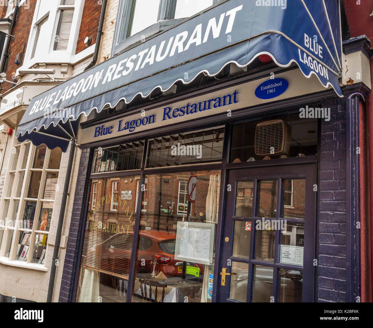 The Blue Lagoon Restaurant in Darlington,England,UK Stock Photo - Alamy
