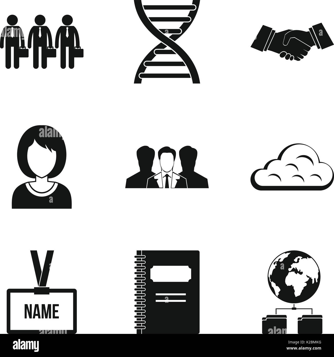 Method icons set, simple style Stock Vector Image & Art - Alamy