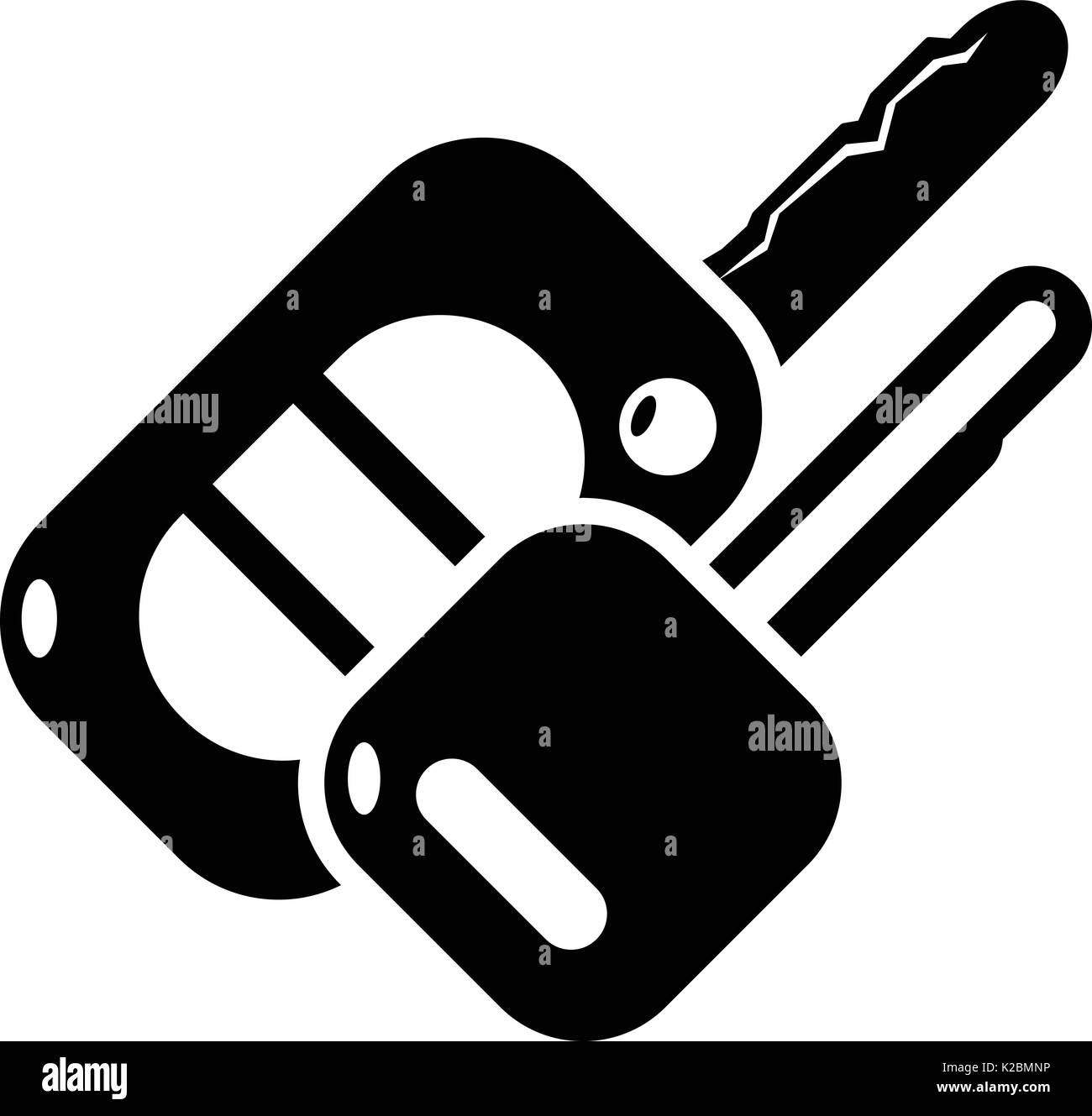 Auto key icon, simple black style Stock Vector Image & Art - Alamy