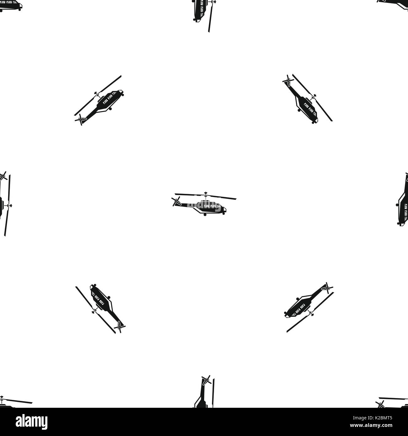 Military helicopter pattern seamless black Stock Vector Image & Art - Alamy