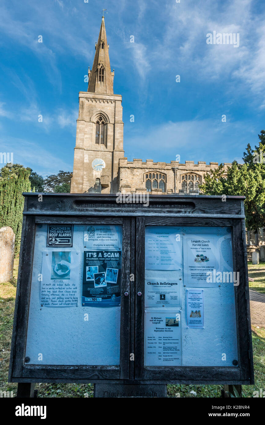 Langtoft village hi-res stock photography and images - Alamy