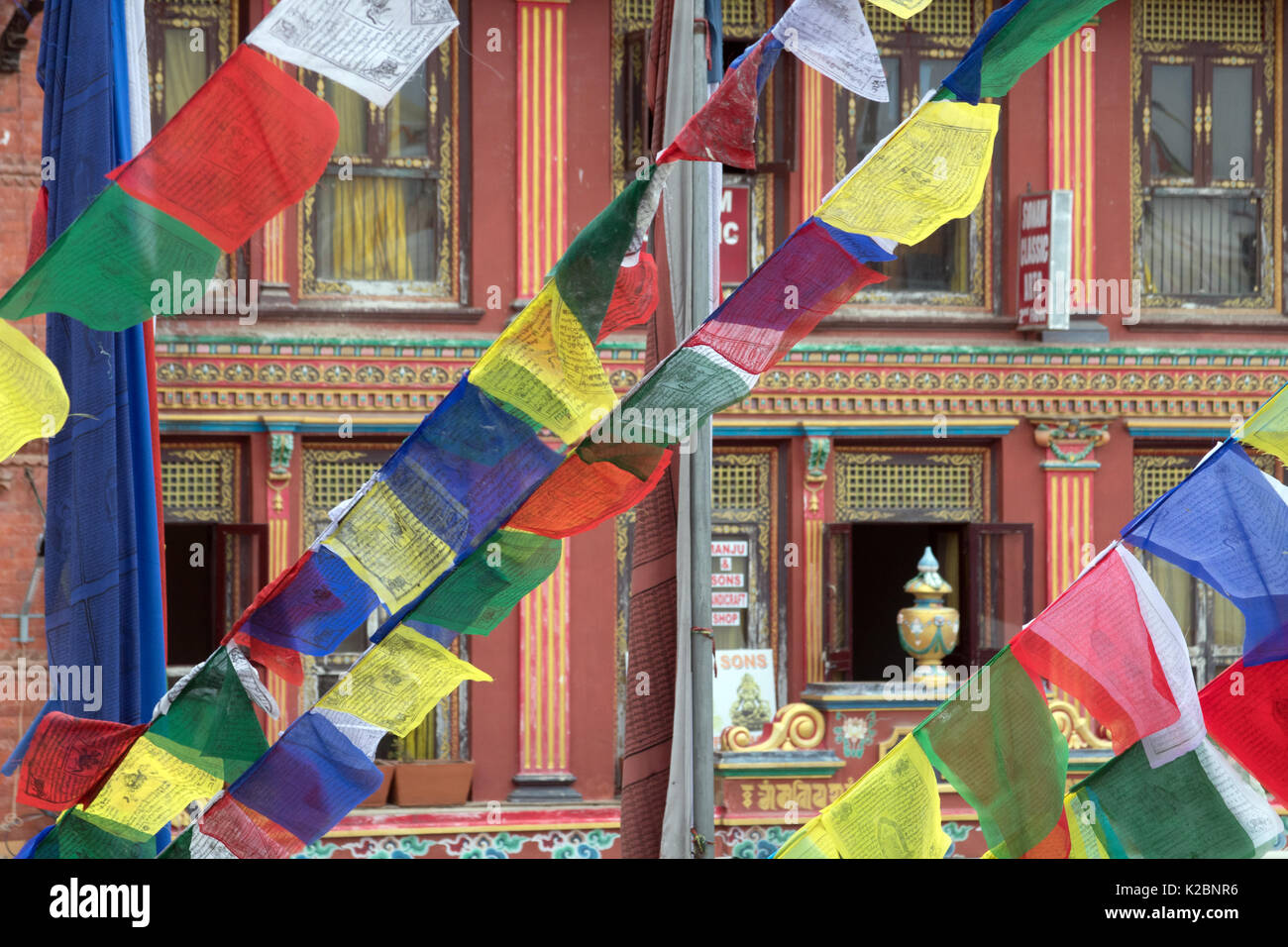 Shop front near the stupa at Boudhanath Kathmandu Nepal Stock Photo - Alamy