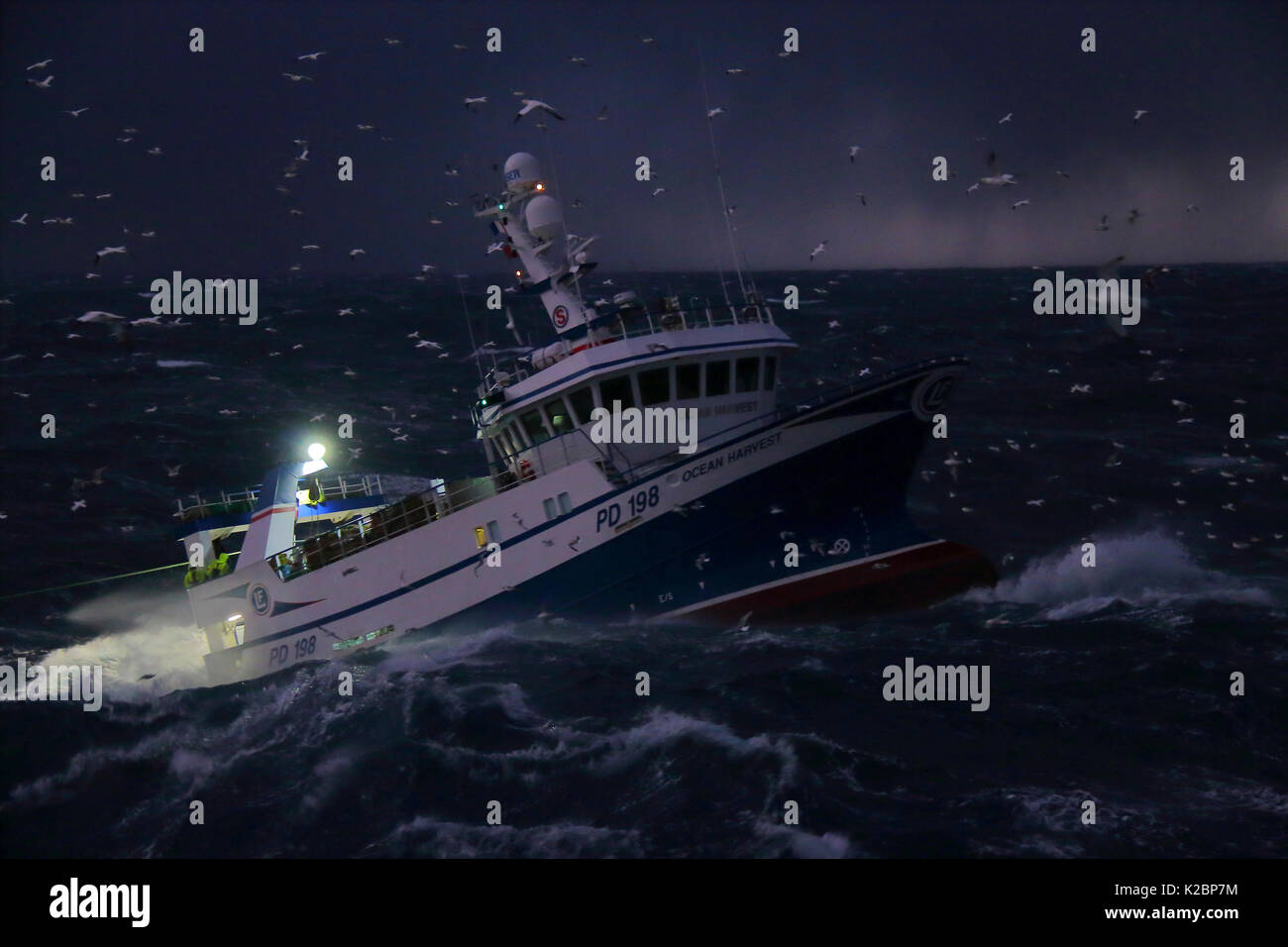 Trawler fishing bad weather hi-res stock photography and images - Alamy