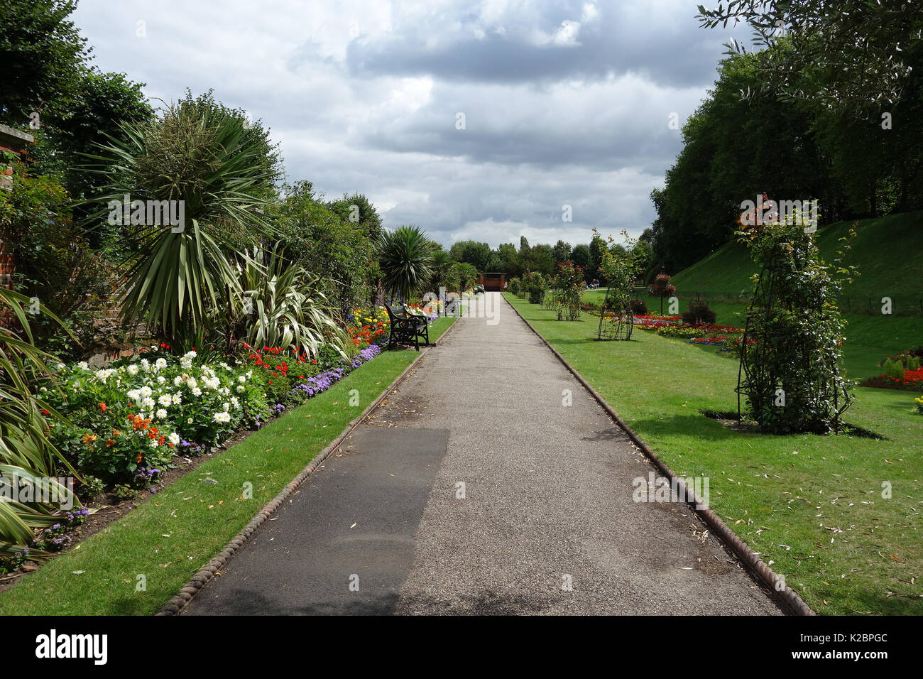 Castle Park, Colchester, Essex Stock Photo - Alamy