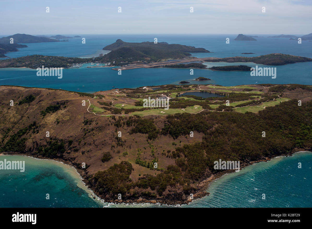Dent island hamilton island australia hi-res stock photography and ...