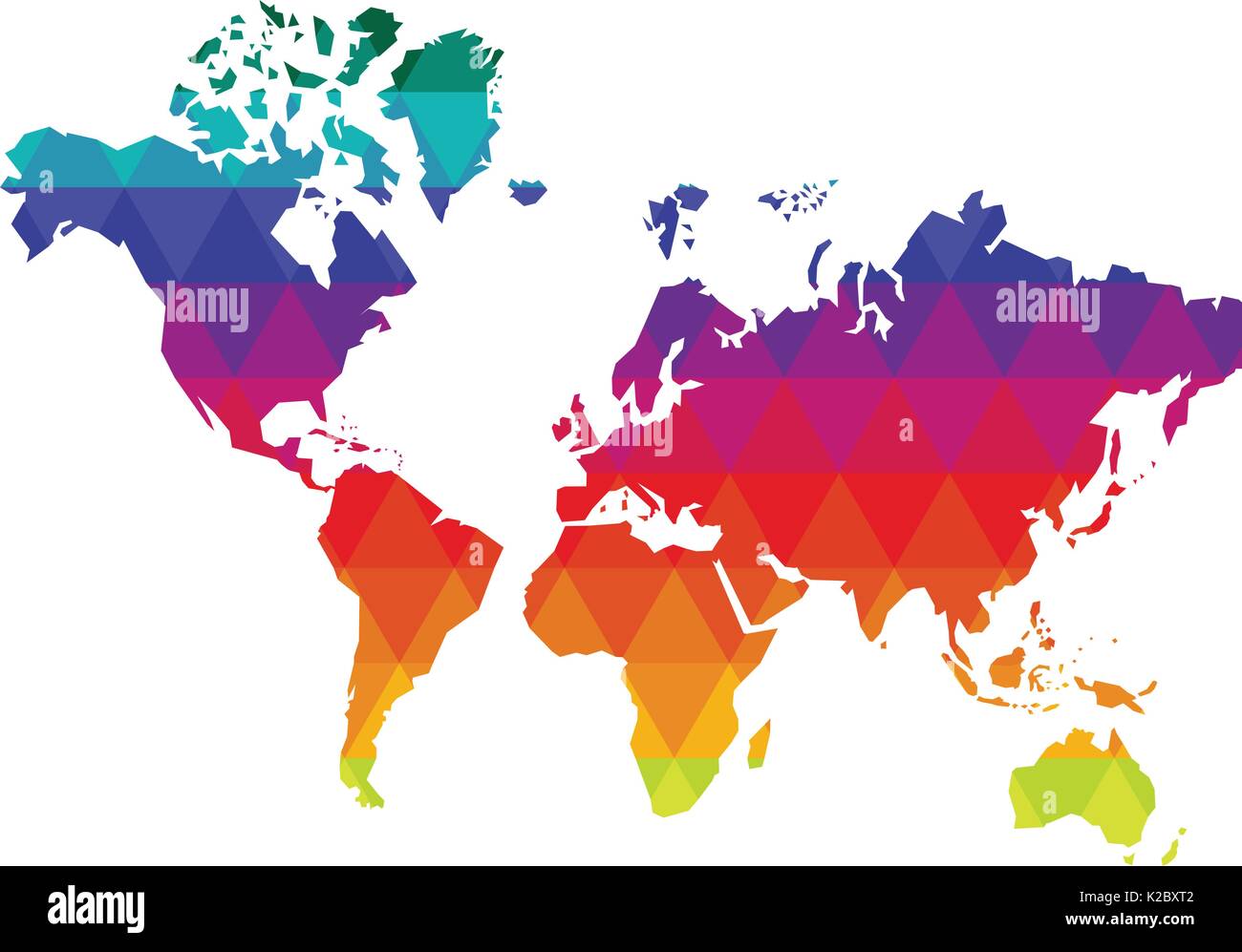 World Geometric Illustration Stock Vector Image & Art - Alamy