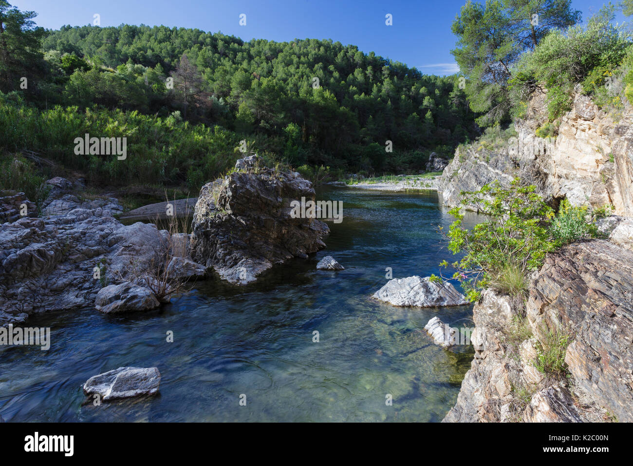 Siurana River Area of Natural Interest, Tarragona, Catalonia, Spain ...