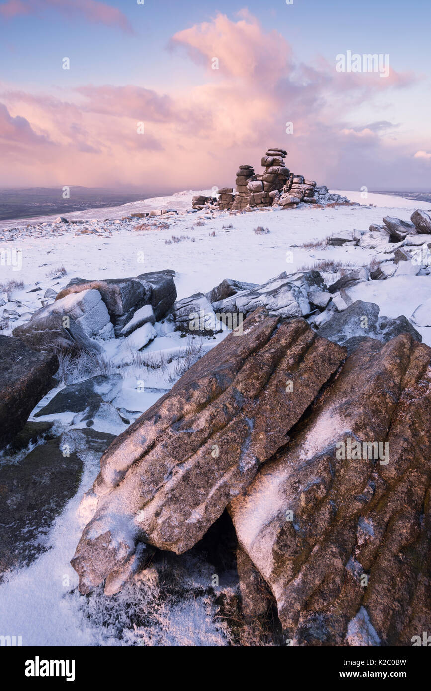 Dartmoor rock formations hi-res stock photography and images - Alamy