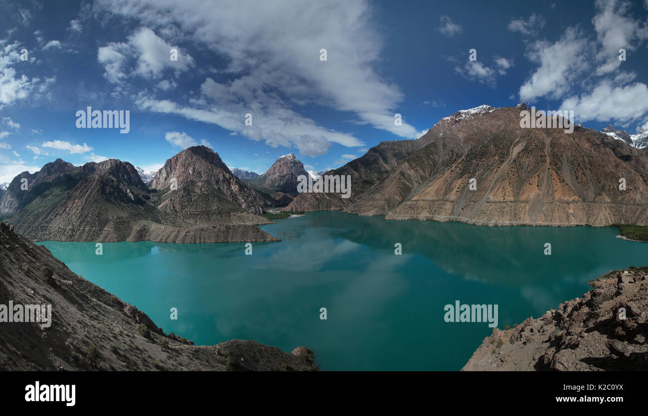 Issyk-Kul Lake in Fansky Mountains, Pamiro-Alai Mountainous Region ...